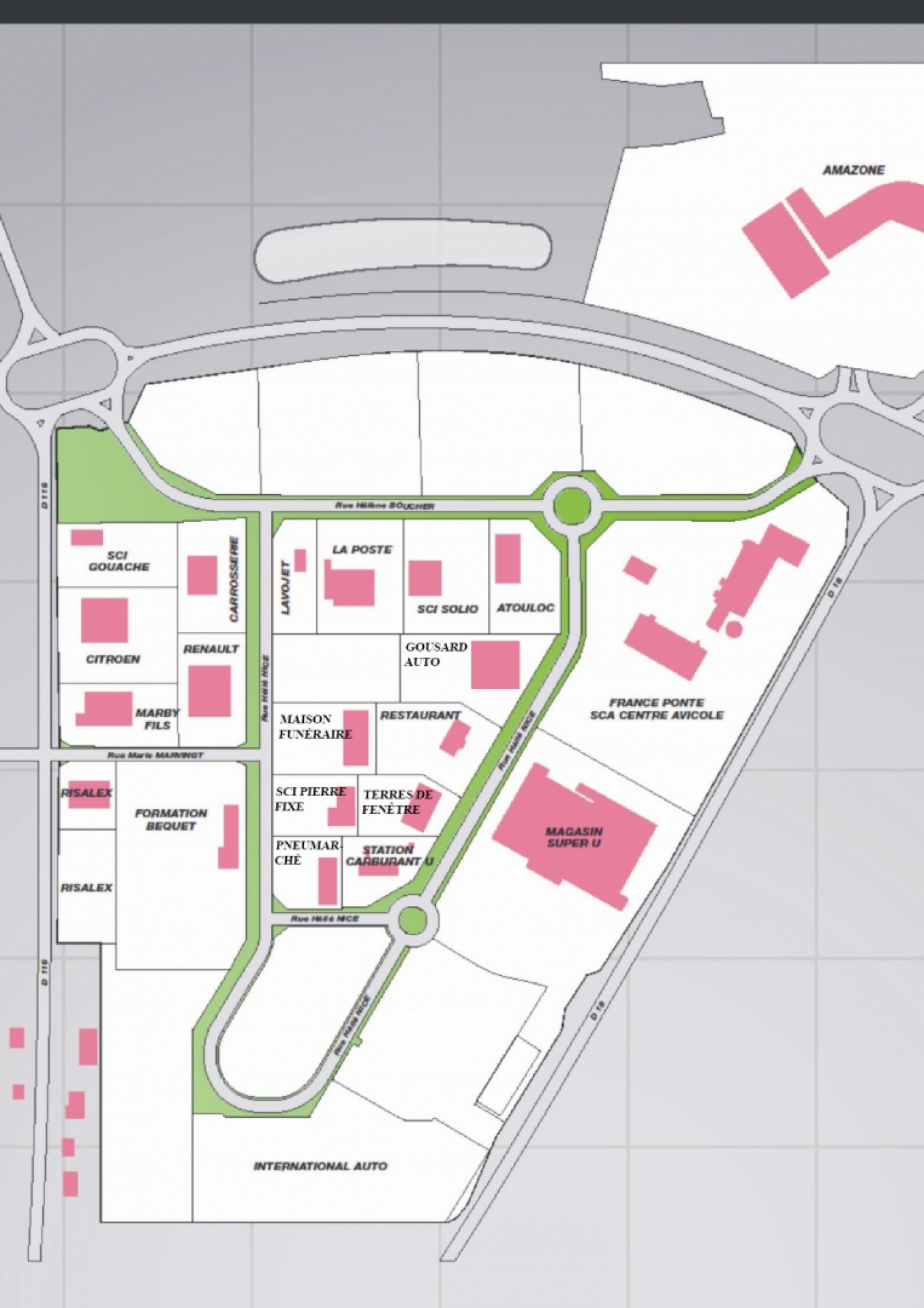 Zones d'Activités à Auneau-Bleury-Saint-Symphorien (28)